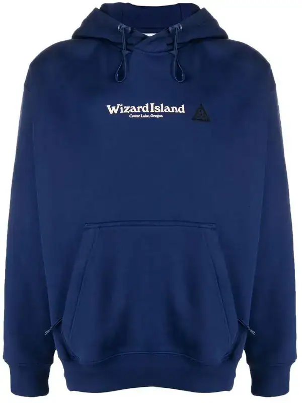 Nike Acg Wizard Hoodie Blue Editorialist