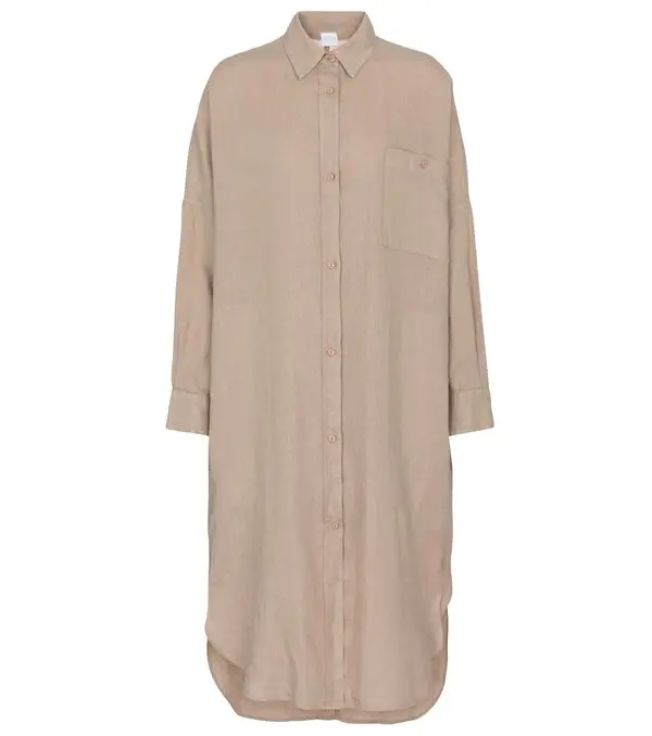 ivory a line midi dress Laya Button Front Dress main image 1