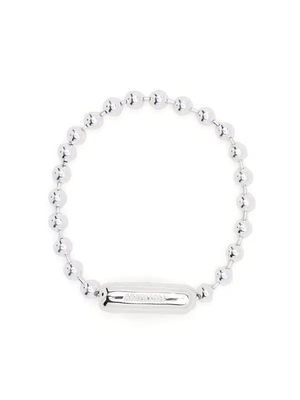 Ambush Ball Chain Bracelet In Silver - 40% Off | Editorialist