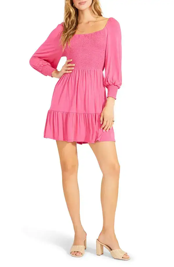 black knit bow mini dress self portrait Black Crepe Bow Collar Mini Dress