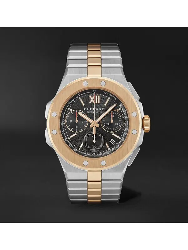 Chopard Alpine Eagle Xl Chrono Automatic 44mm Watch - Black
