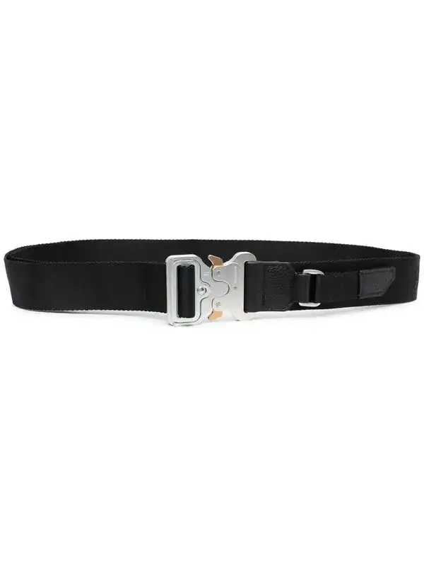 1017 Alyx 9sm Industrial-Buckle Belt In Black - 16% Off | Editorialist