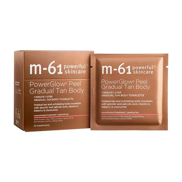 M-61 Powerglow Peel Gradual Tan Body
