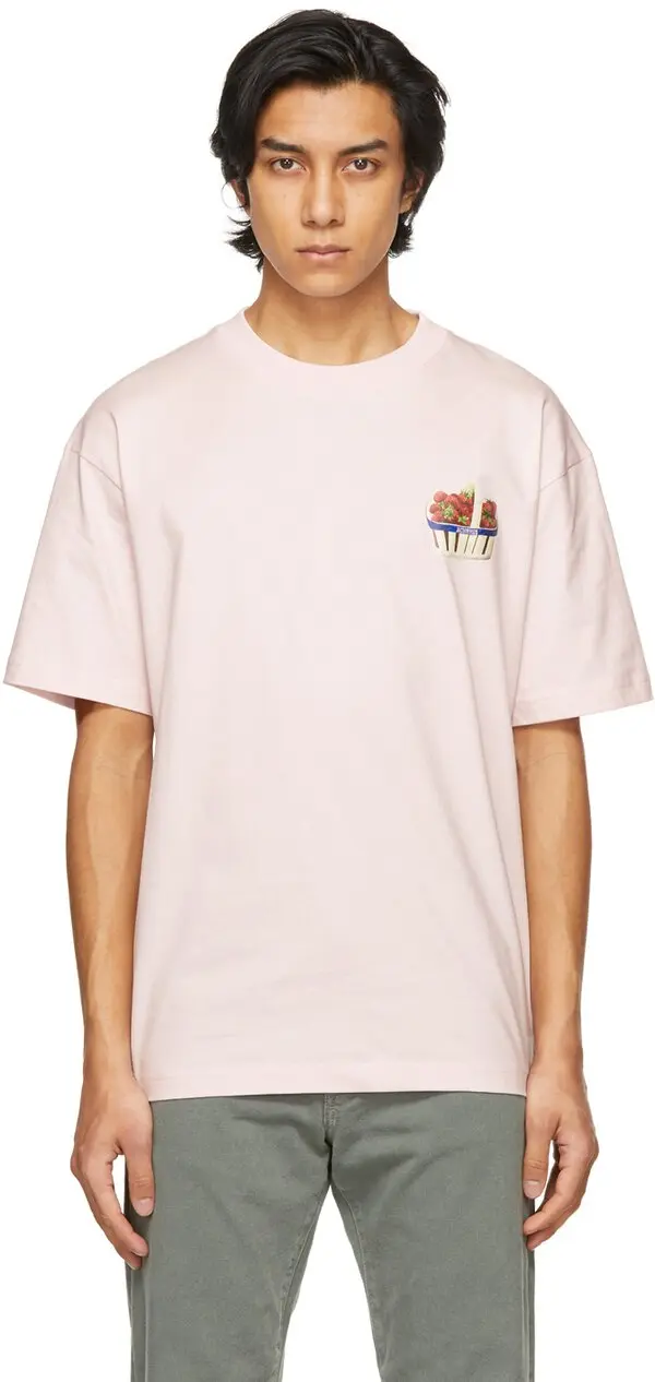 jacquemus pink t shirt