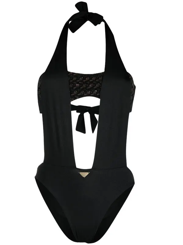 Emporio Armani Cut-out Swimsuit
