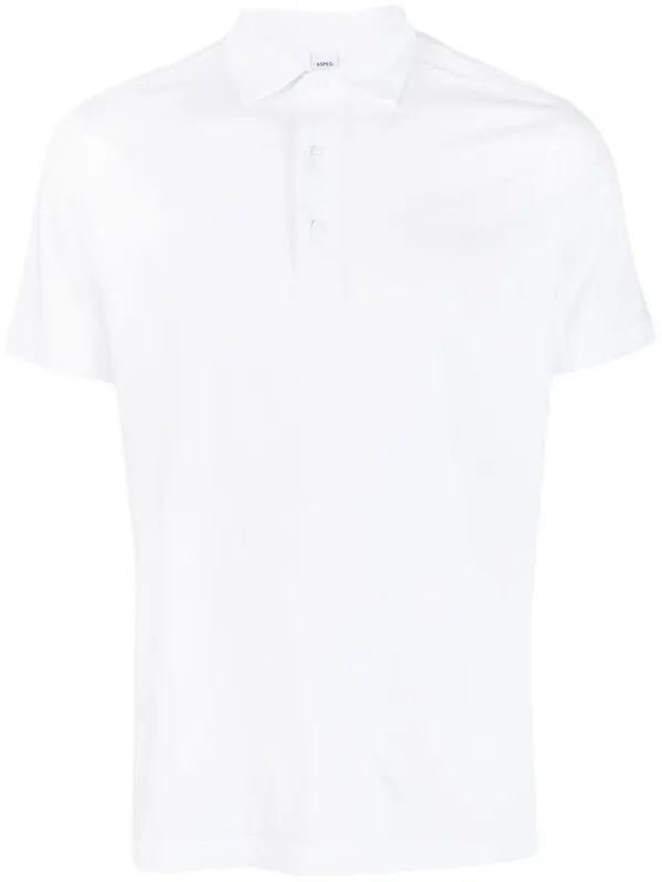 Aspesi Chest Pocket Polo Shirt - White