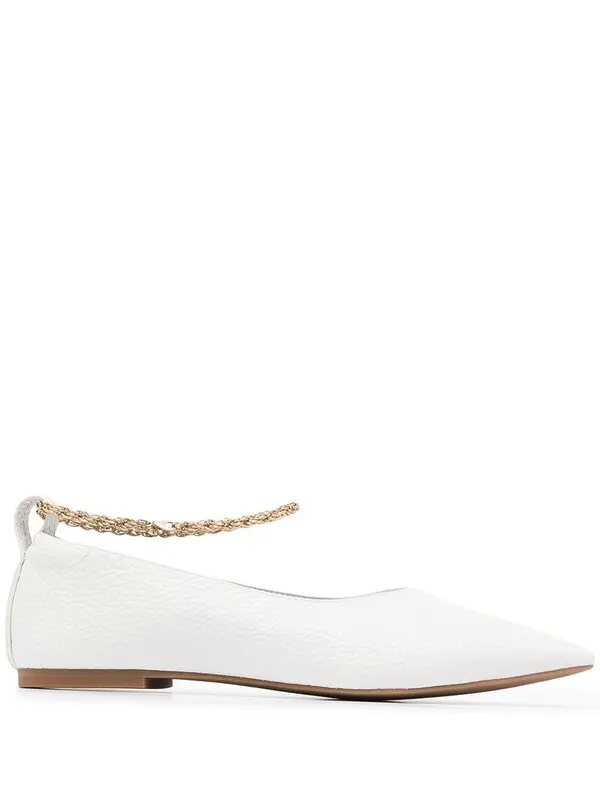 Senso Aubree Ii Leather Ballerinas - White