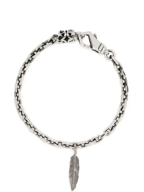 Emanuele Bicocchi Feather Charm Bracelet