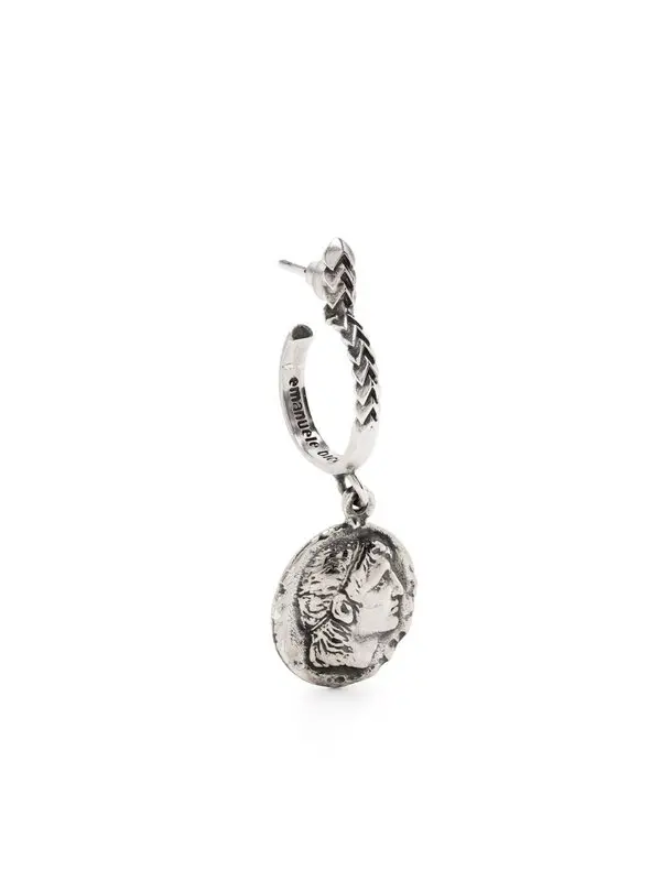 Emanuele Bicocchi Coin Drop Earring