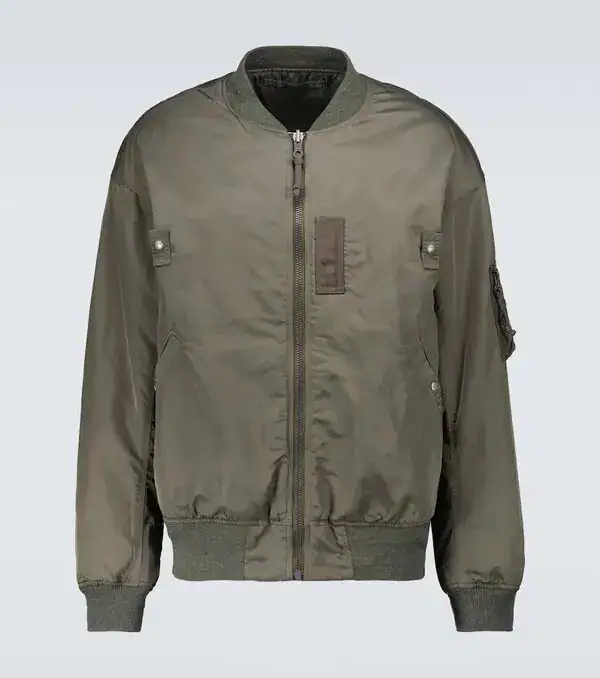 Visvim Thorson Ii Bomber Jacket - Green | Editorialist