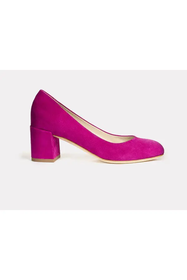 SANTM Chiaia Berry Heels - Red