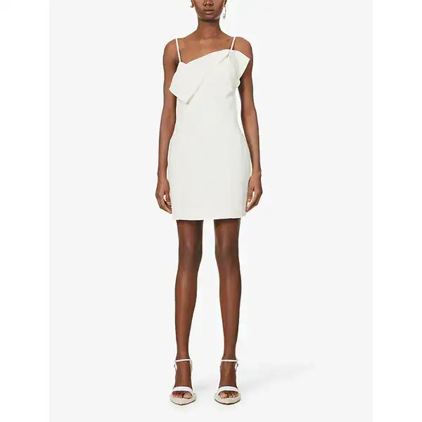Jacquemus La Robe Drap Linen Mini Dress - Light Biege | Editorialist