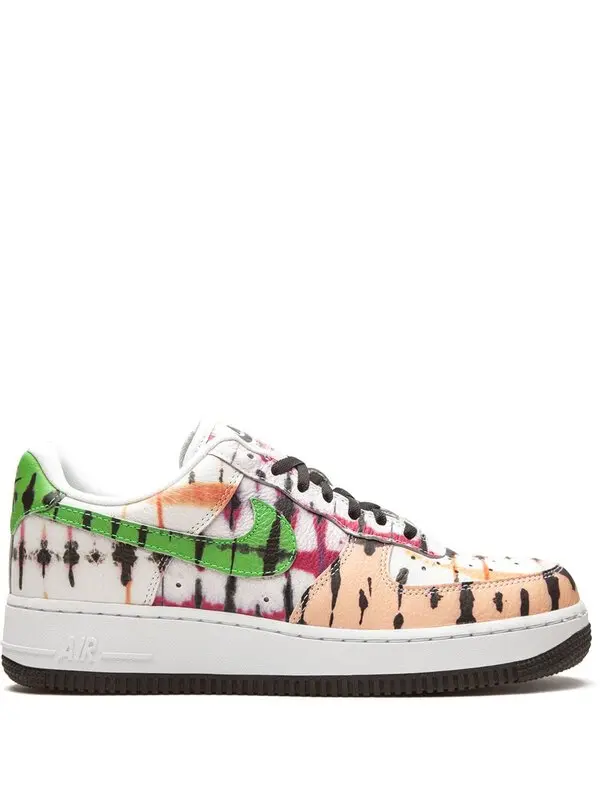 Nike Air Force 1 Low Tie-dye Sneakers - White