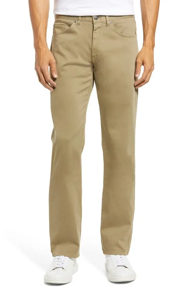 Peter Millar Ultimate Stretch Sateen Five-pocket Pants - Army ...