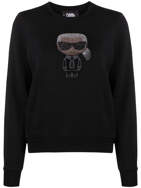Karl Lagerfeld K/ikonik Sparkle Sweatshirt