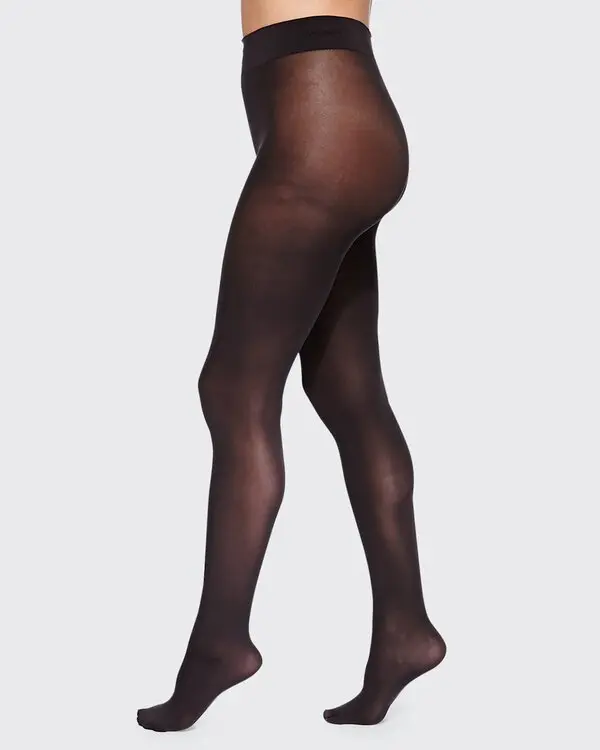 Wolford Pure 50 Opaque Tights - Black
