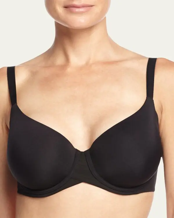 Wacoal Ultra Side Smoother Contour Underwire Bra - Black