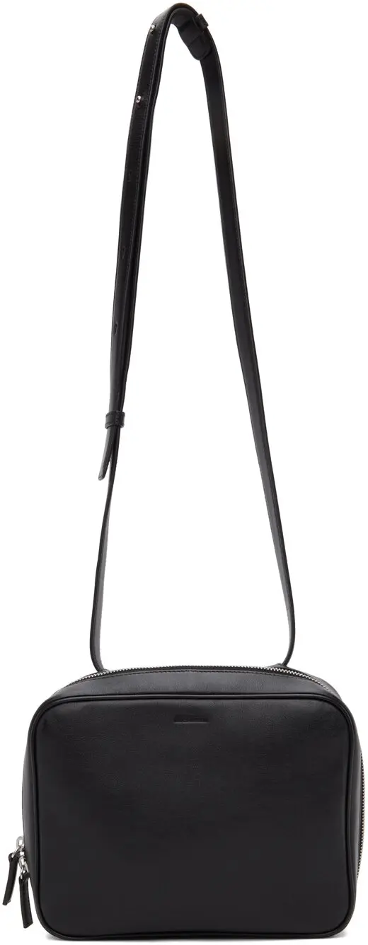Jil Sander Black Medium J-Vision Crossbody Bag - Complete Price 
