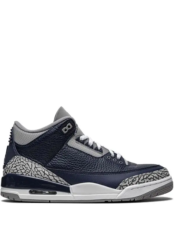 JORDAN Air 3 Retro Georgetown Sneakers - Blue