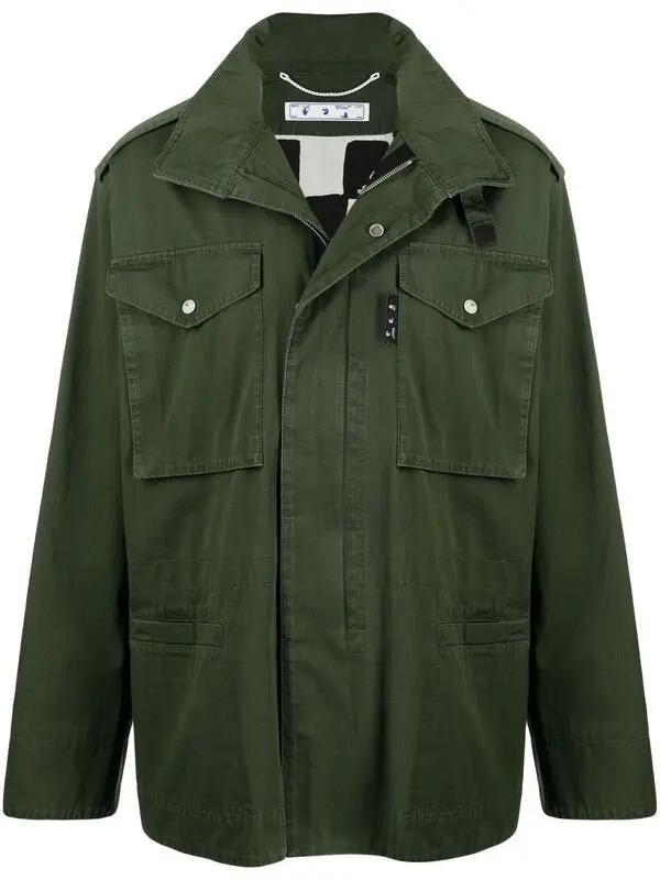 Off-White Arrows-motif Hooded Jacket