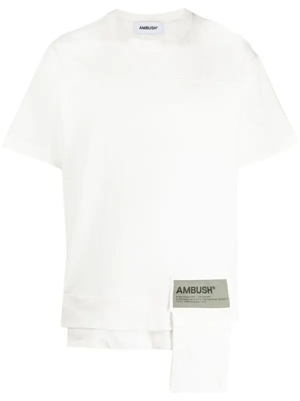 AMBUSH Logo-patch Cotton T-shirt