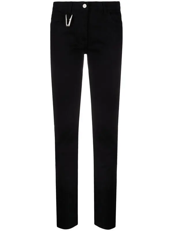 1017 Alyx 9sm Ring-detail Slim-fit Jeans
