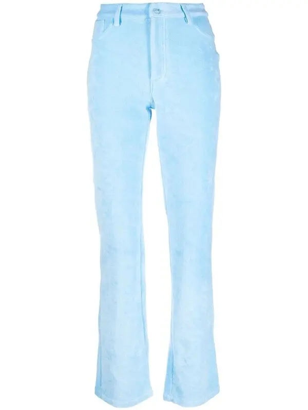 MAISIE WILEN Mockumentary Straight-leg Trousers - Blue