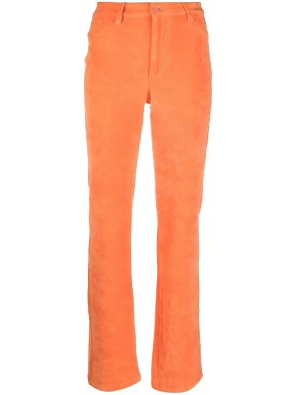 MAISIE WILEN Mockumentary Straight-leg Trousers - Orange