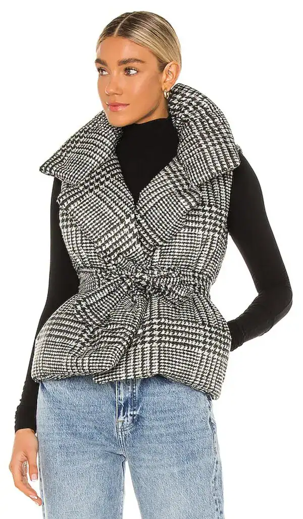 Norma Kamali Sleeveless Sleeping Bag Vest In Grey In Large Glenn