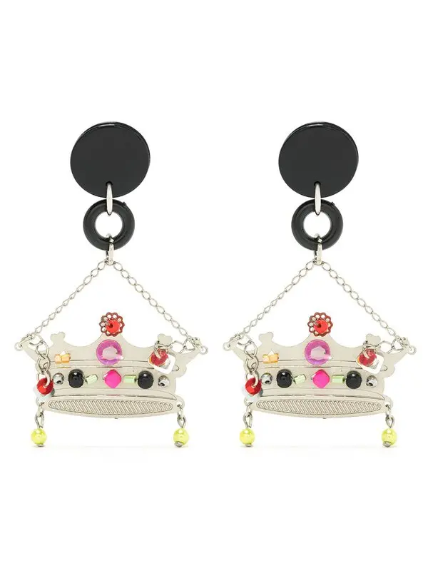 AMIR SLAMA Coroa Earrings