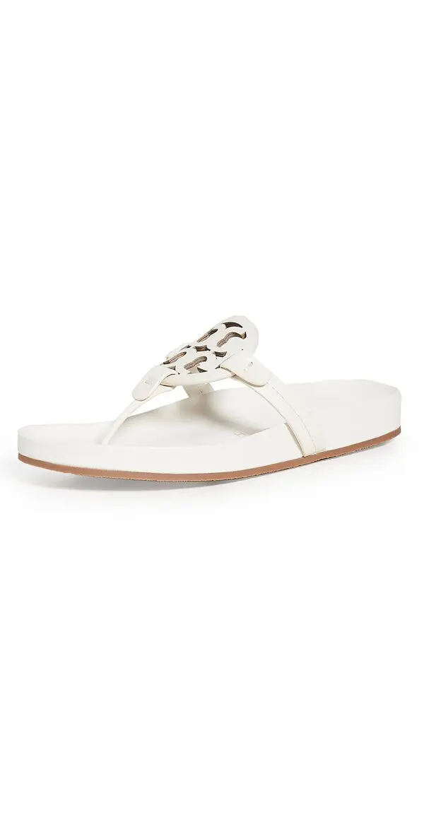 Tory Burch Miller Cloud Sandals - New Ivory