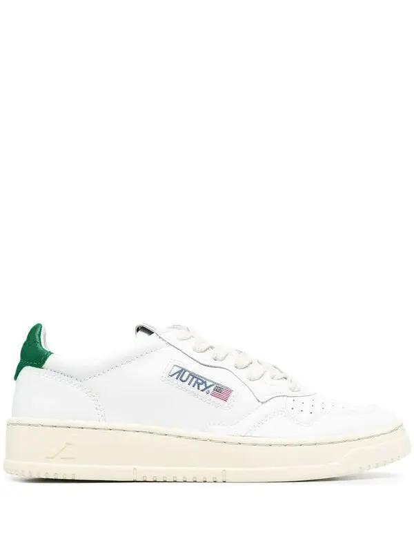 AUTRY Medalist Leather Sneakers - White