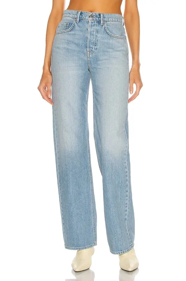 GRLFRND Brooklyn High-rise Straight Jeans - Miracle Mile
