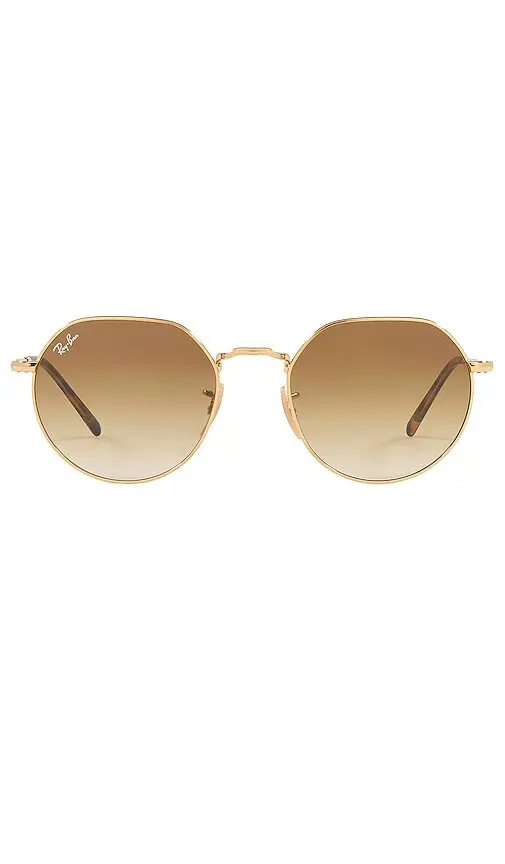 Ray-ban Jack Sunglasses - Arista & Clear Gradient Brown