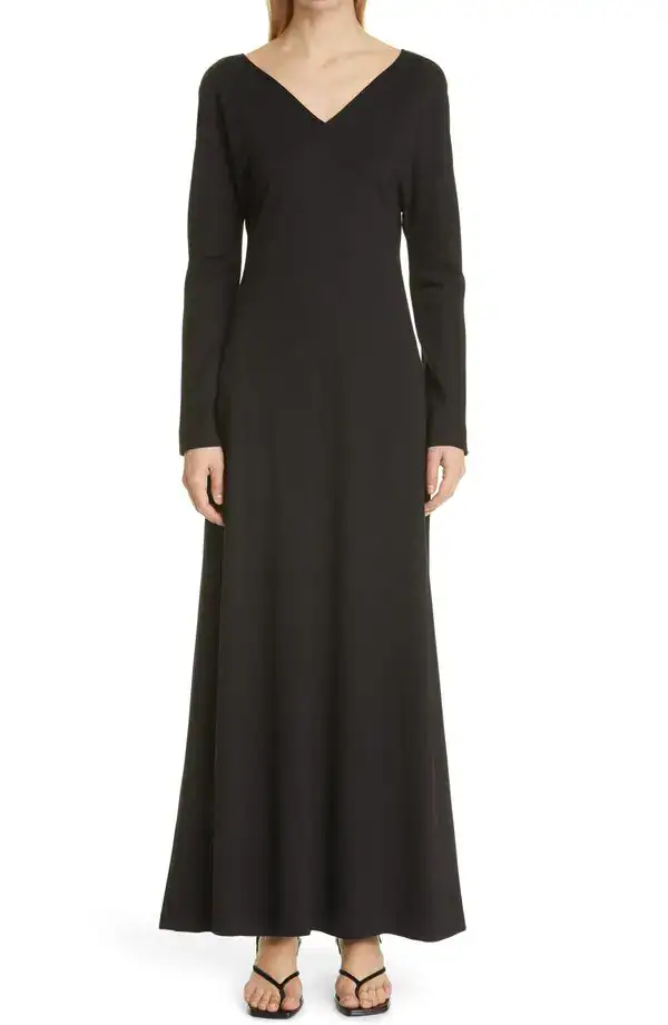 knee length dresses for ladies E577J main image 1