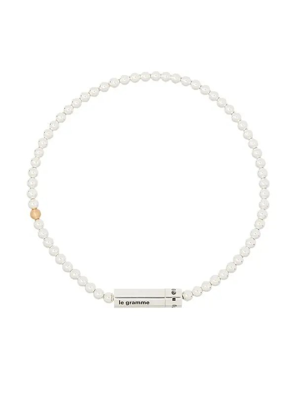 Le Gramme Le 11g Brushed Bead Bracelet