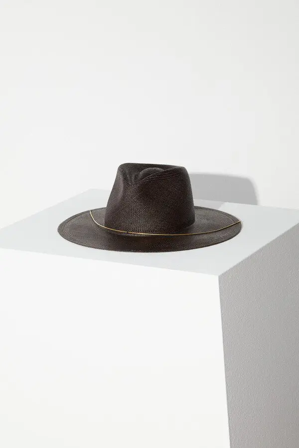 Janessa Leone CALDER Janessa Leone Calder Hat - Black | Garmentory main image 2
