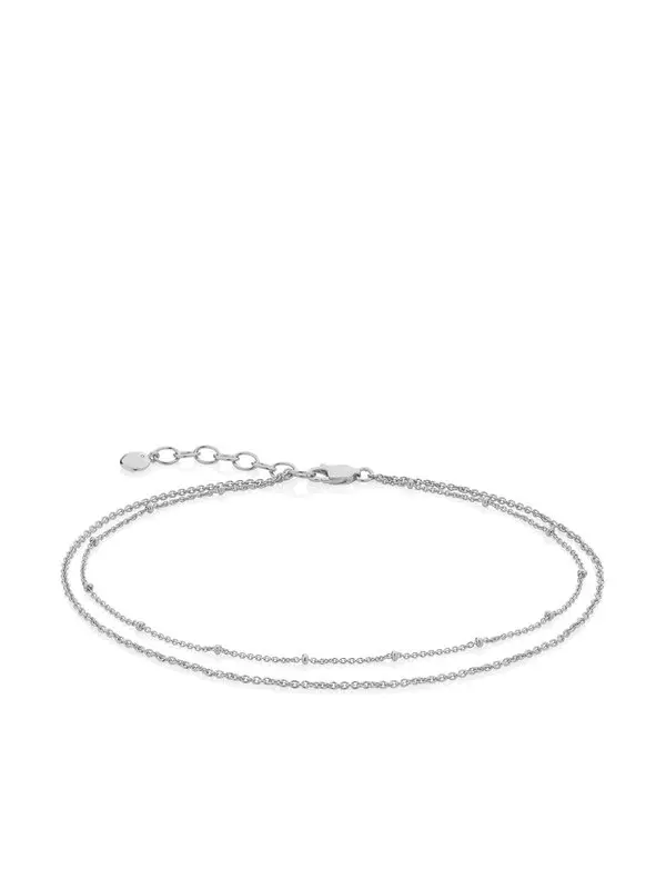 Monica Vinader Double Chain Anklet