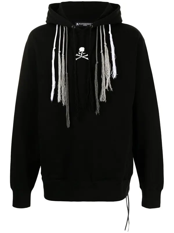 MASTERMIND WORLD Logo-print Tassel-detail Hoodie