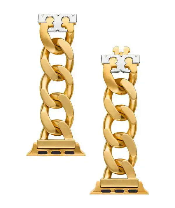 Tory Burch Double T Link Band For Apple Watch®, -Tone  display picture 2