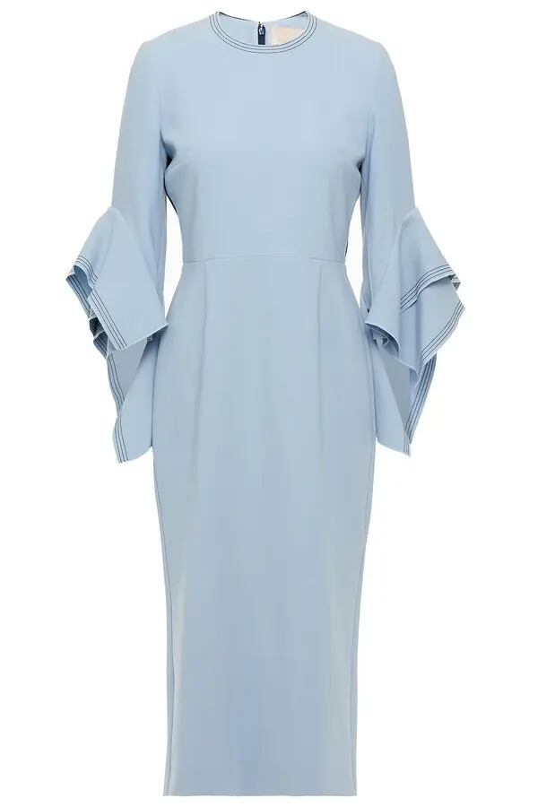 blue roksanda dress Blue Midi Dress by Roksanda x RTR
