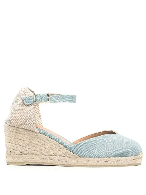CastaÑer 70mm Chiarita Wedge Espadrilles