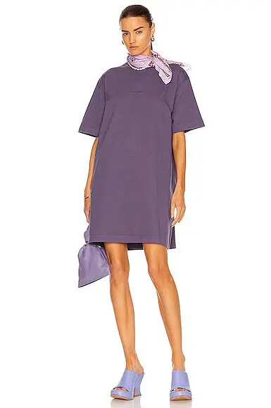 purple oversized t shirt dress NO.257 Women's Crew Neck Short Sleeve Ruched Circle Dress, T-Shirt Dress in Purple