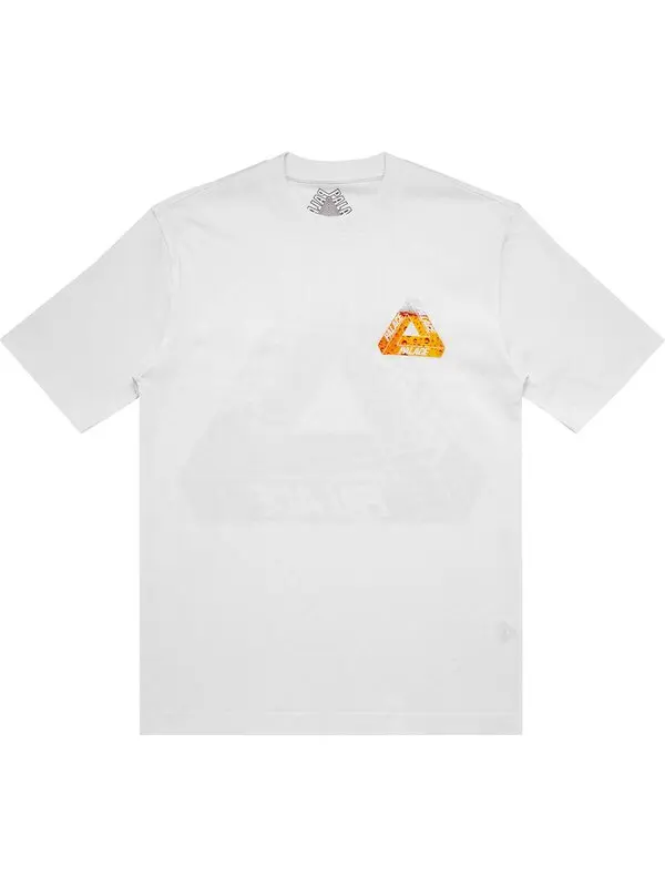PALACE Tri-lager Logo-print T-shirt - White