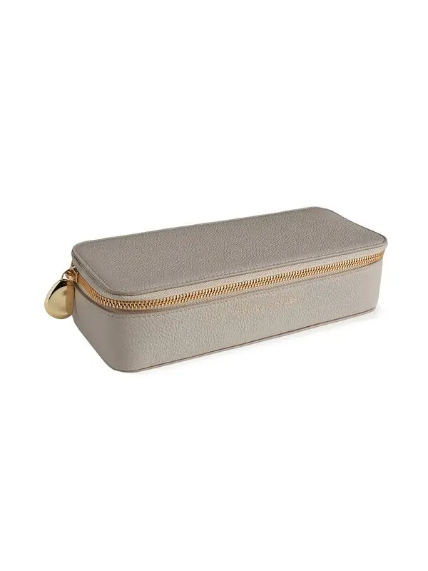 Monica Vinader Rectangular Zipped Jewellery Box