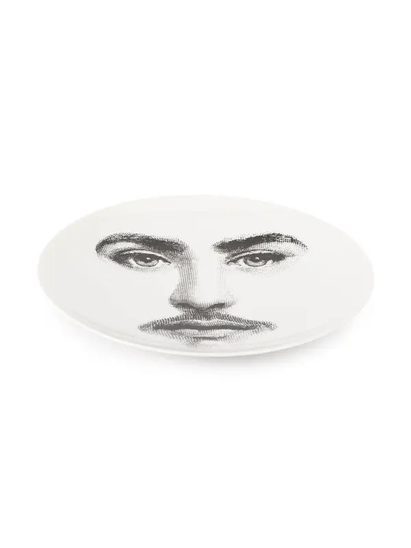 FORNASETTI Printed Face Plate - White
