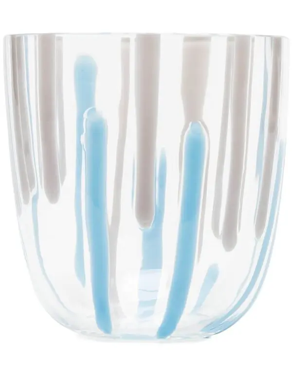 CARLO MORETTI Abstract Stripe Print Glass