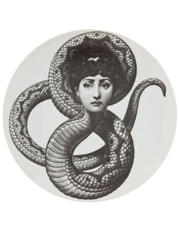 FORNASETTI Plate - White