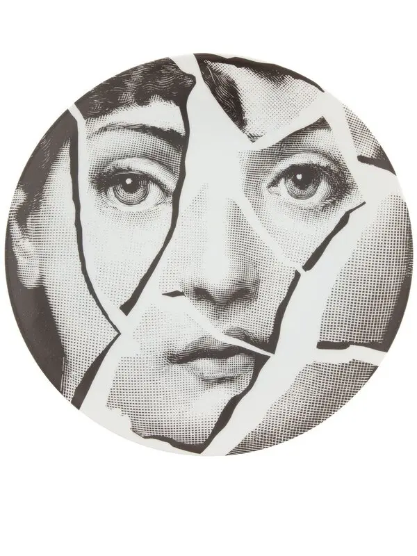 FORNASETTI Plate - White