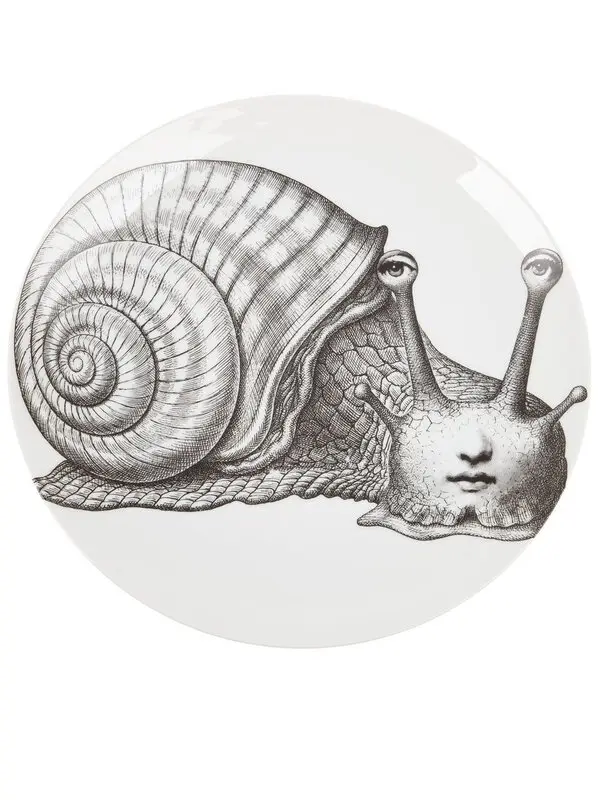 FORNASETTI Plate - White